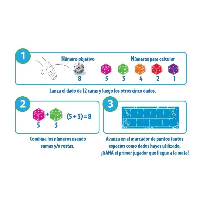 Think Fun: Math Dice Junior - DUALGAMES