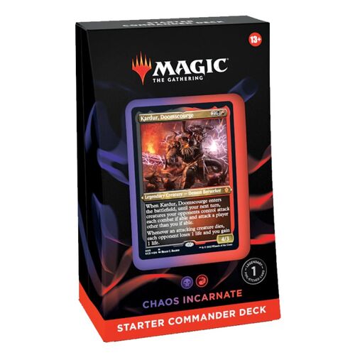Starter Commander Deck 2022 - Magic - Chaos Incarnate (EN) - DUALGAMES